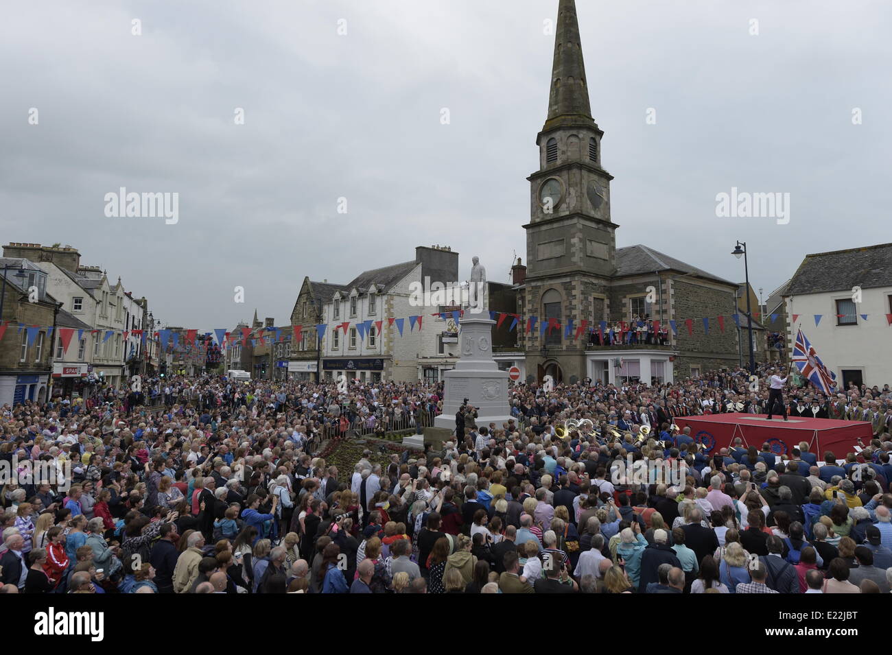 Selkirk common riding hi-res stock photography and images - Alamy