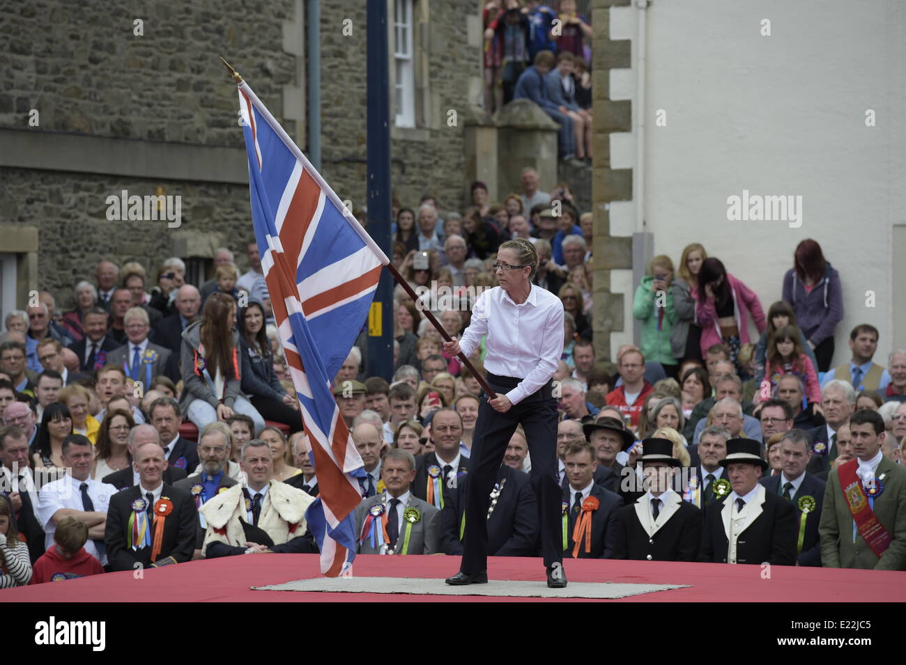 Selkirk common riding hi-res stock photography and images - Alamy