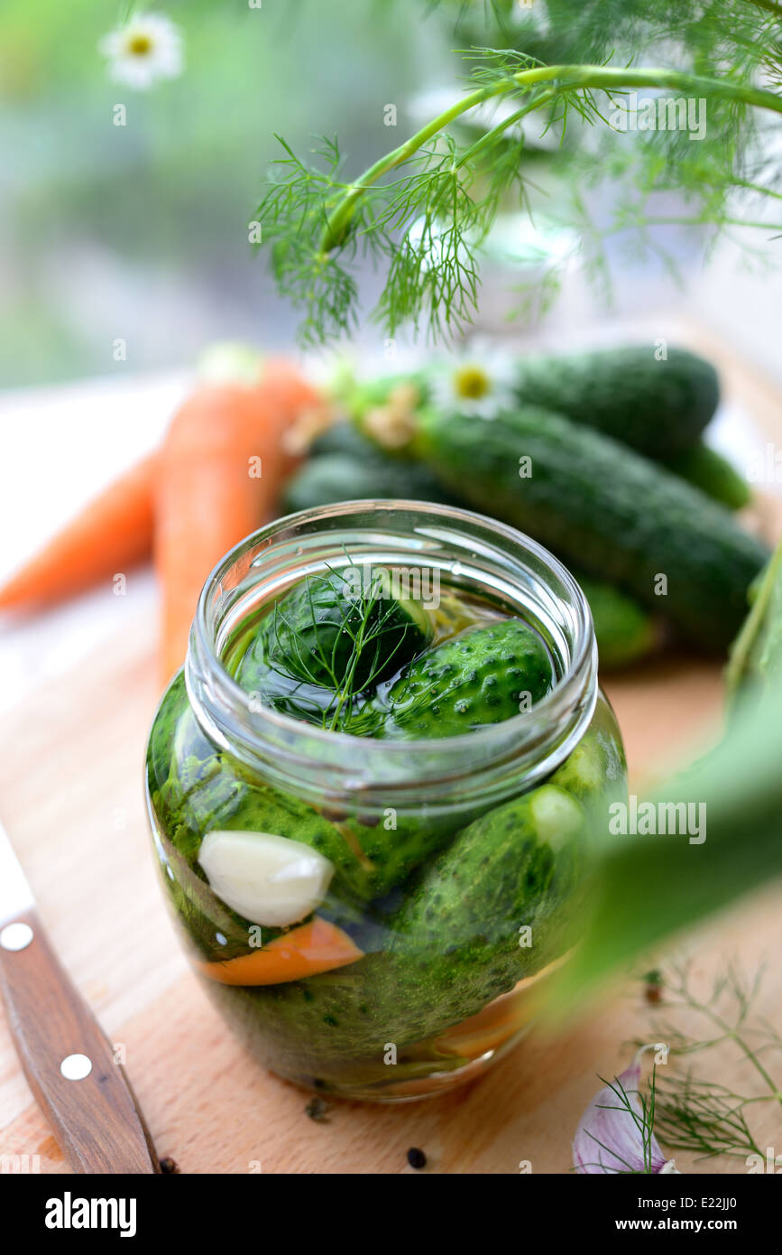 Brine in jar hi-res stock photography and images - Alamy