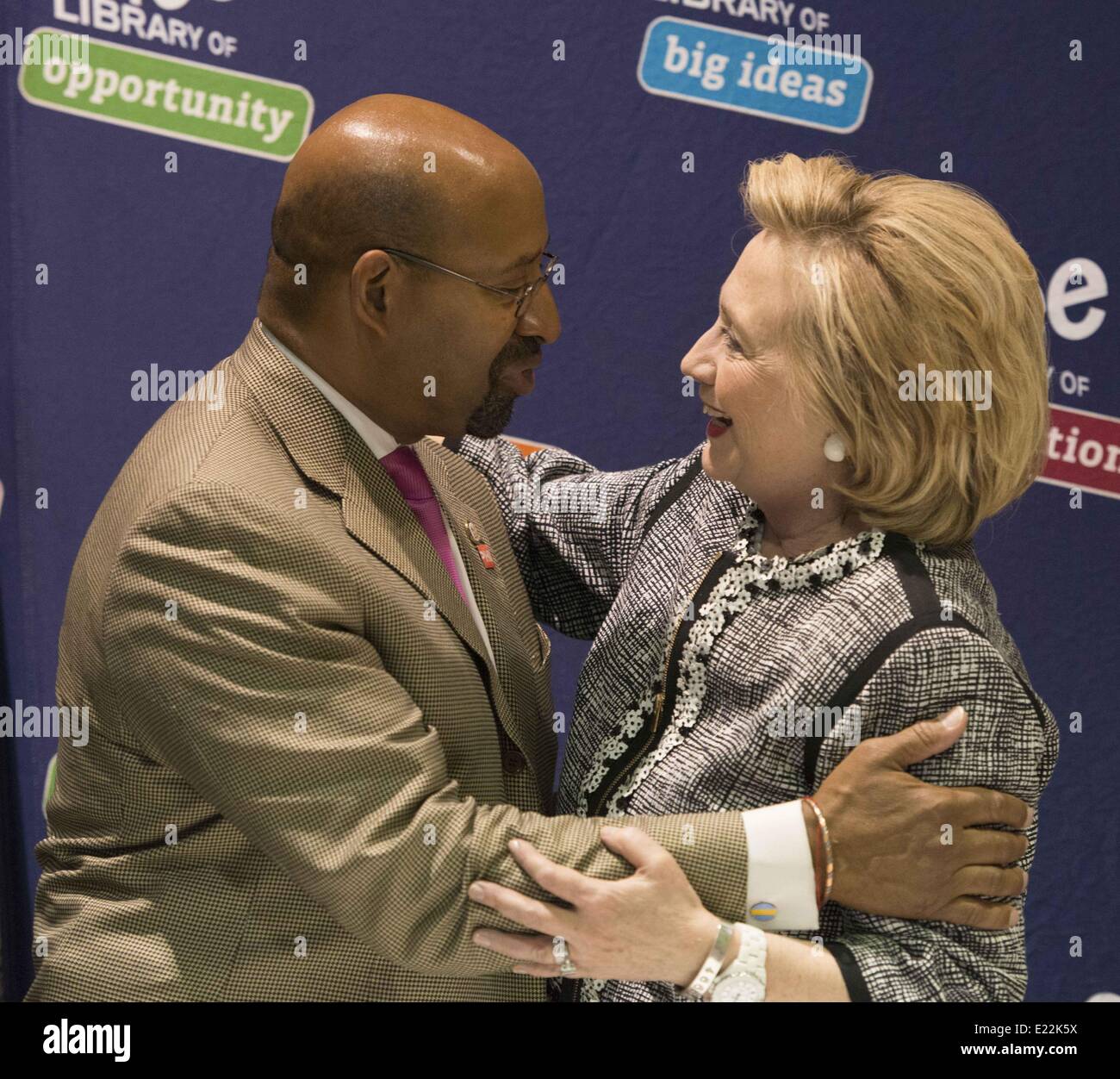 Philadelphia, Pennsylvania, USA. 13th June, 2014. Philadelphia Mayor ...