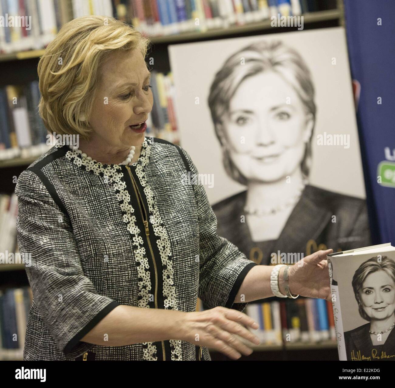 Philadelphia, Pennsylvania, USA. 13th June, 2014. HILLARY CLINTON at ...