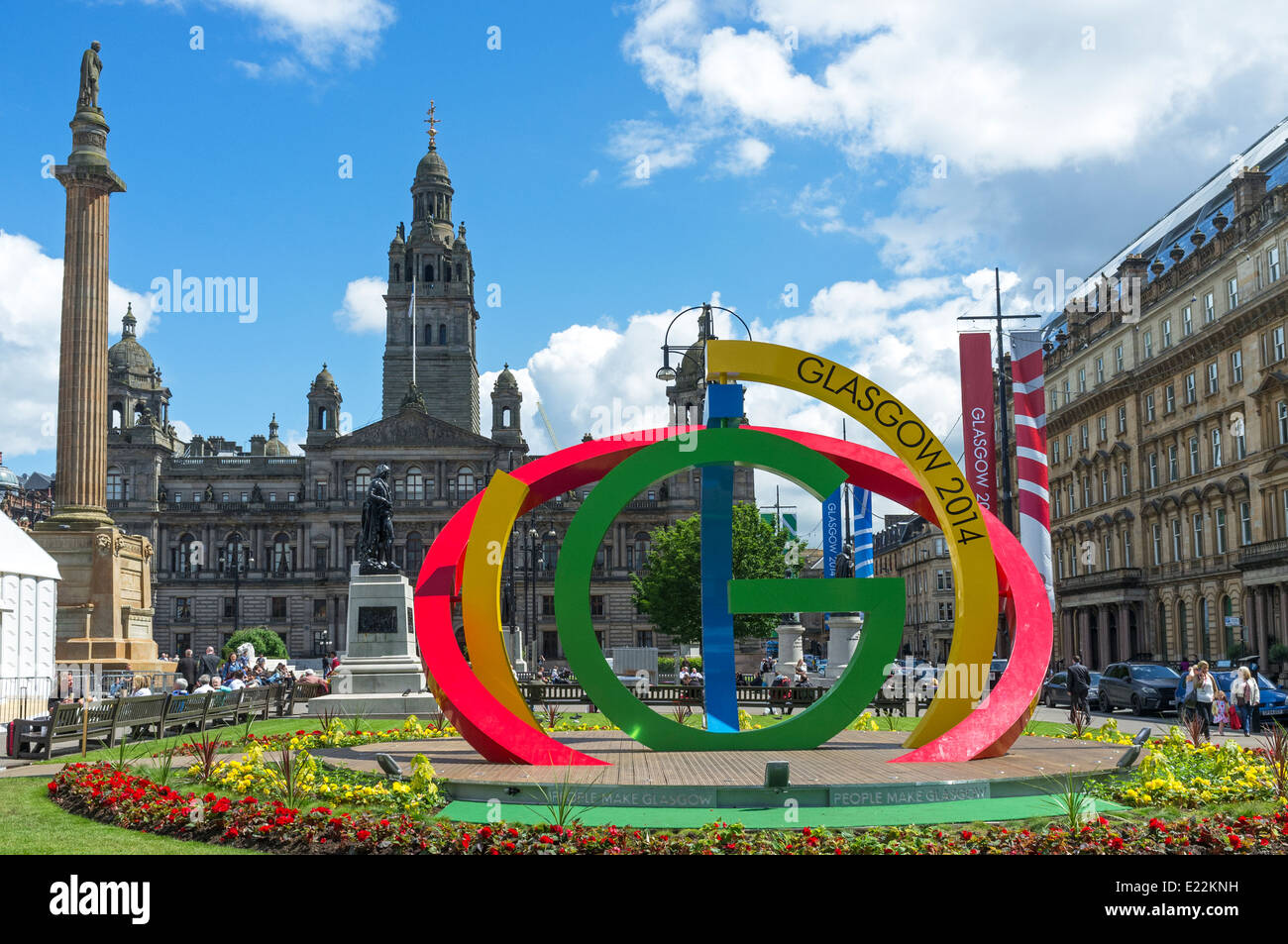 Glasgow commonwealth games buildings hi-res stock photography and ...