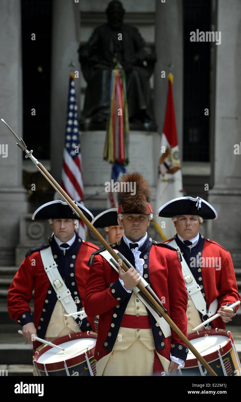 New York, June 13. 14th June, 1775. U.S. Army Old Guard Fife and Drum ...