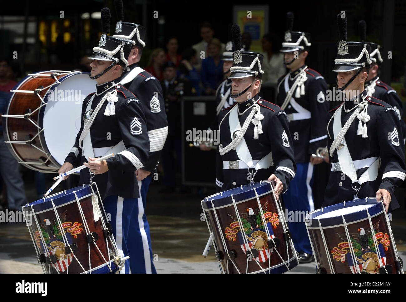 New York, June 13. 14th June, 1775. Drum Corps members attend United ...