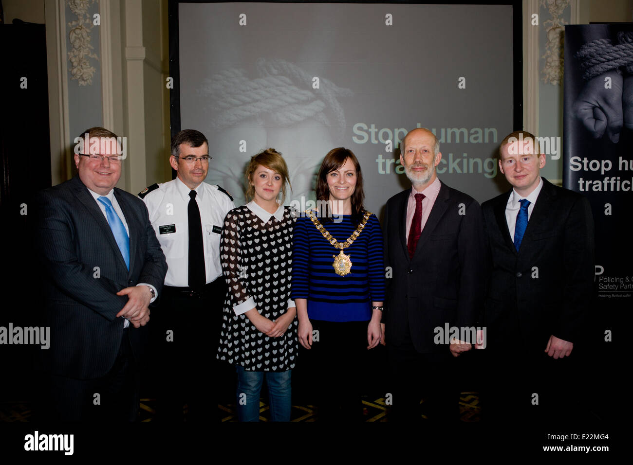 Lord mayor of belfast credit hi-res stock photography and images - Alamy