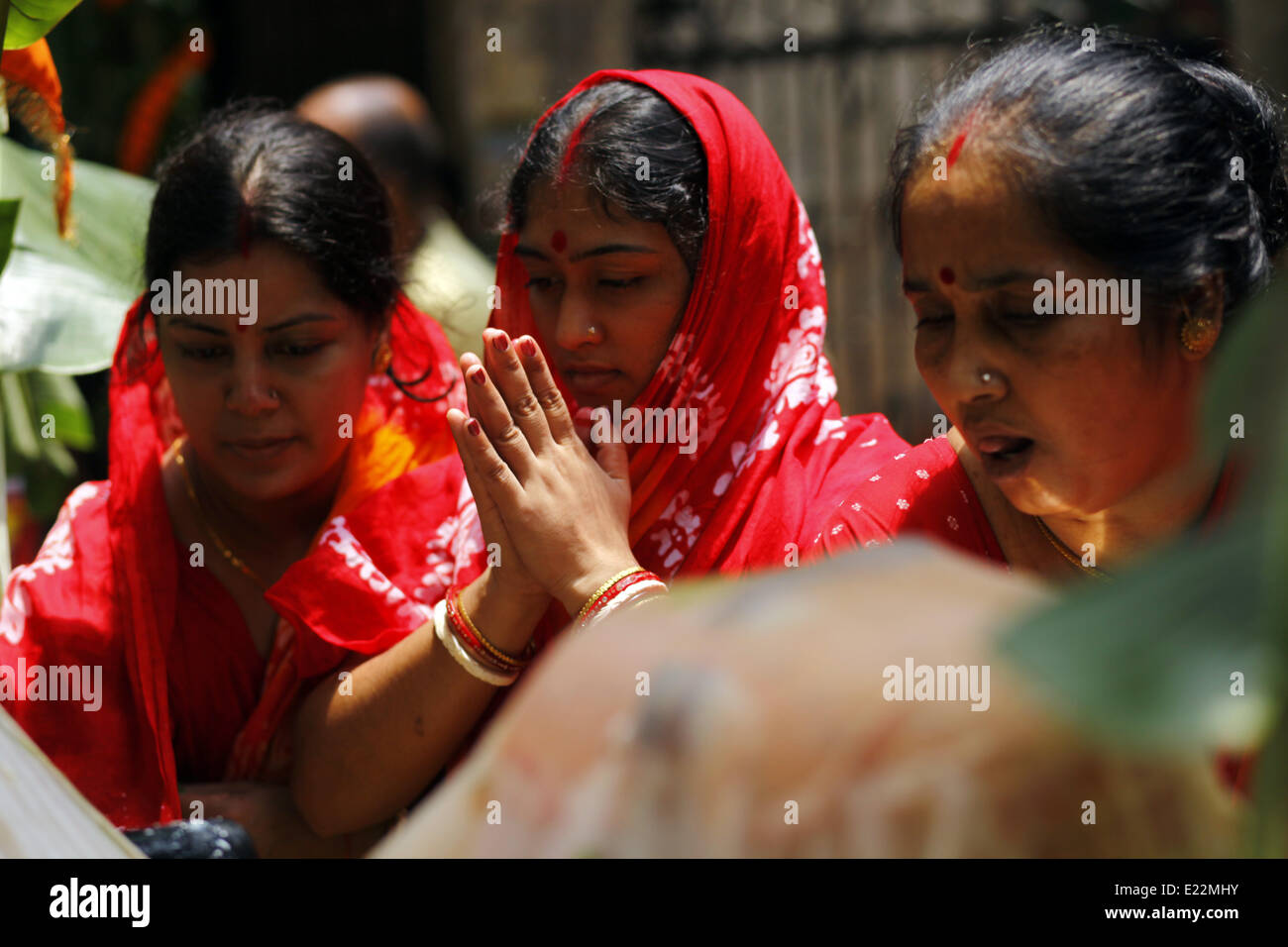 Dhaka, Bangladesh. 13th June, 2014. A special bath of Jagannath takes ...