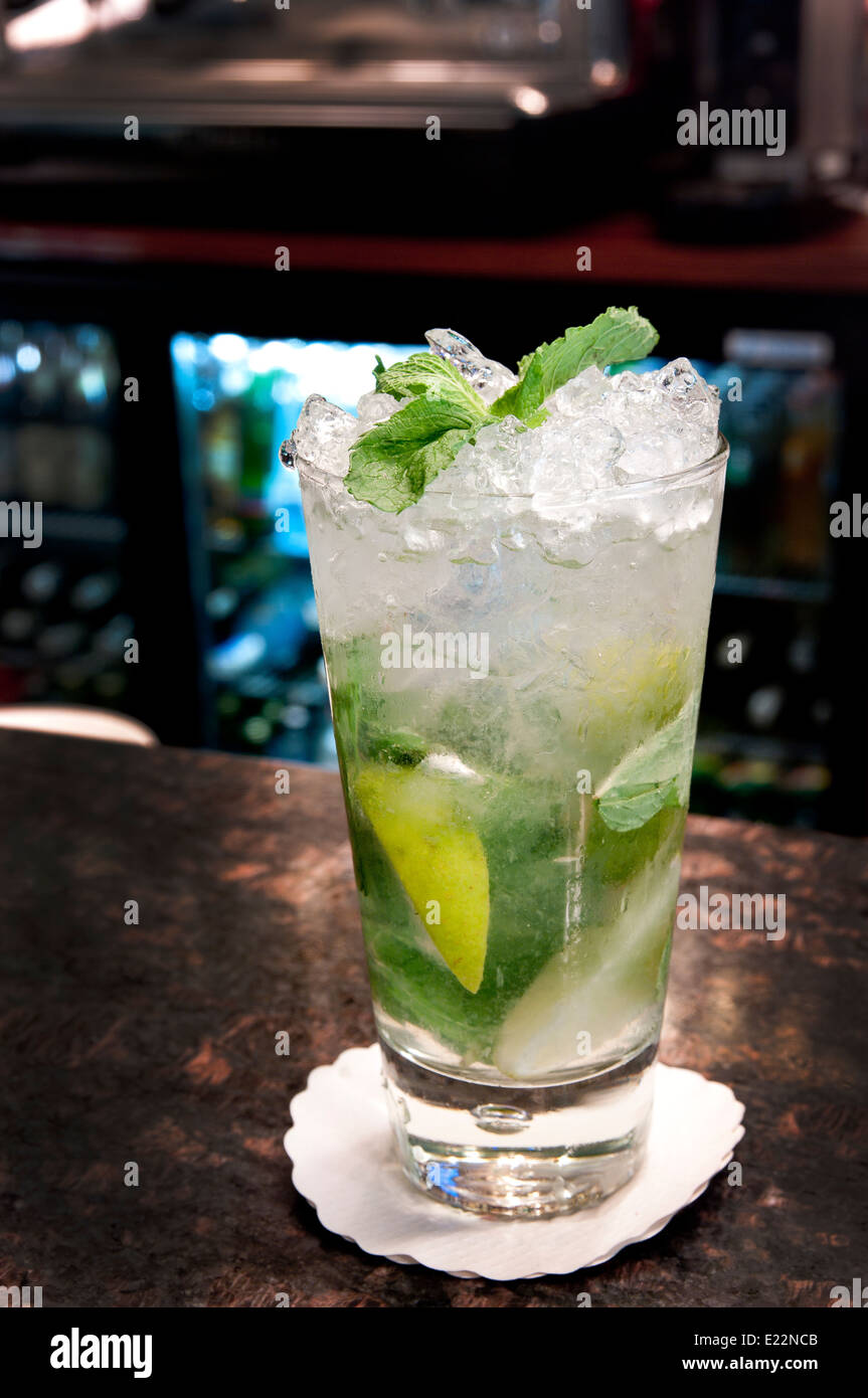 Cocktail - a mix of various drinks. Sometimes alcoholic drinks Stock ...
