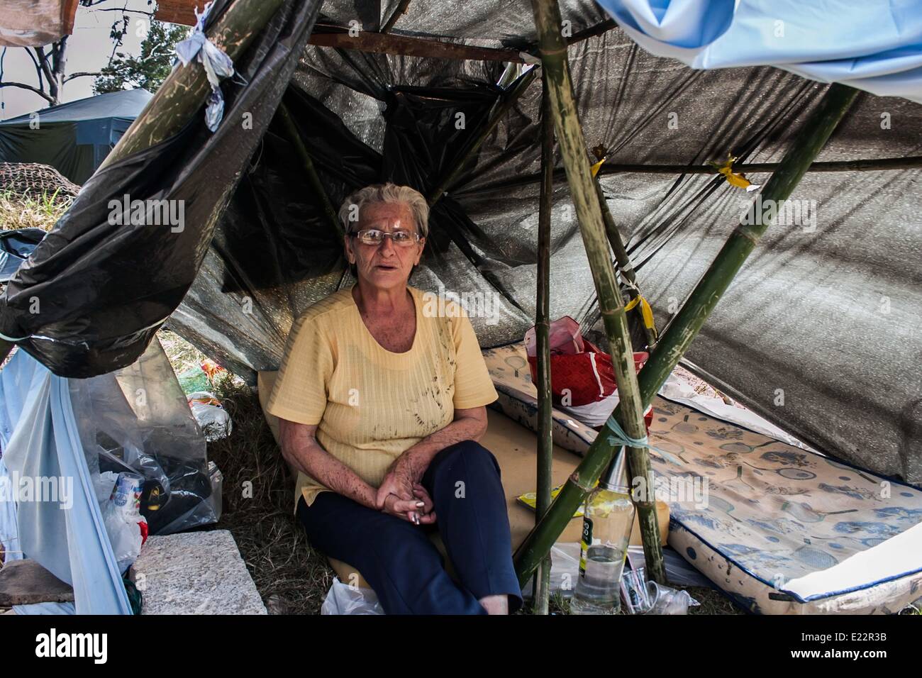 Sao Paolo, Brazil. 14th May, 2014. Since Sao Paulo's Itaquerao stadium ...