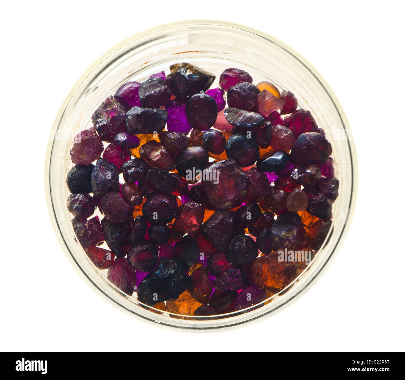 gemstone laboratory samples Stock Photo - Alamy