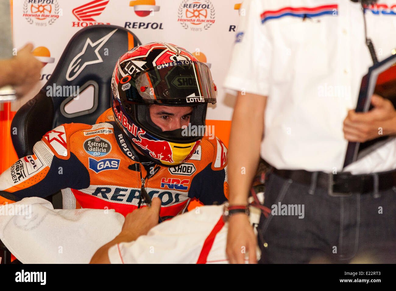 Marc marquez monster energy grand hi-res stock photography and images ...