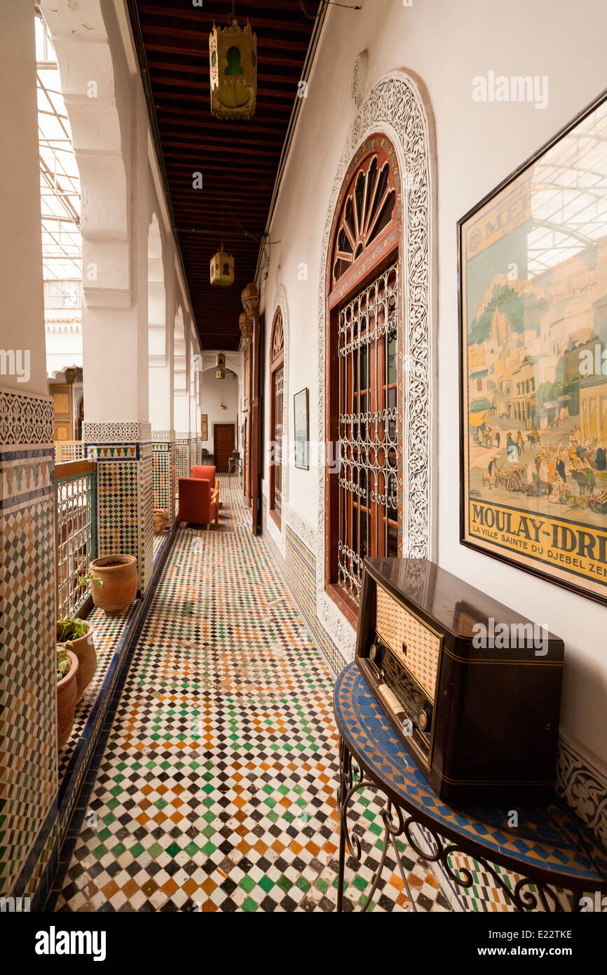 The beautiful Riad Dar el Ghalia, a small luxury riad in the historic ...