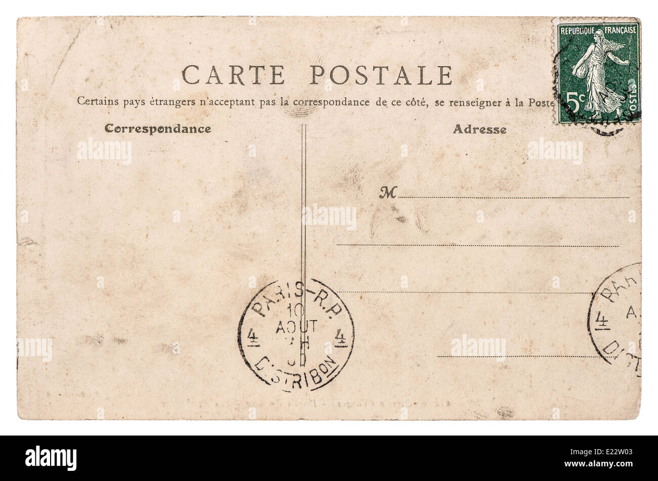 Lecherous French Postcard