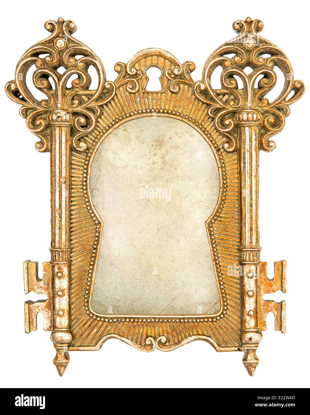 Gold photo frame hi-res stock photography and images - Alamy