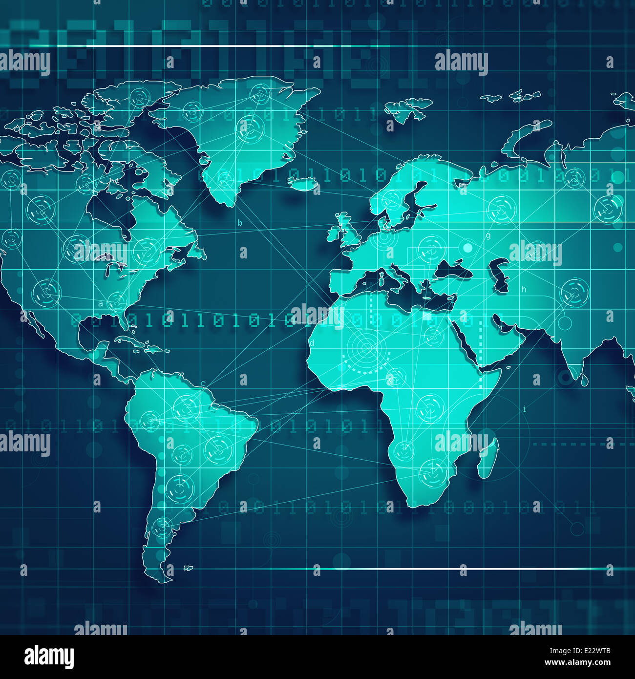 Global trade and communication backgrounds for your design Stock Photo ...