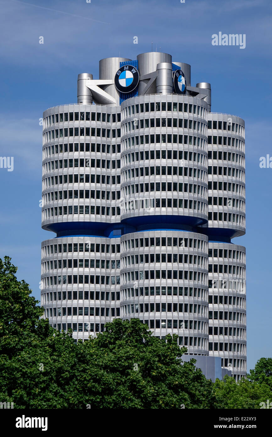 BMW Headquarters, Munich, Bavaria, Germany, Europe Stock Photo - Alamy