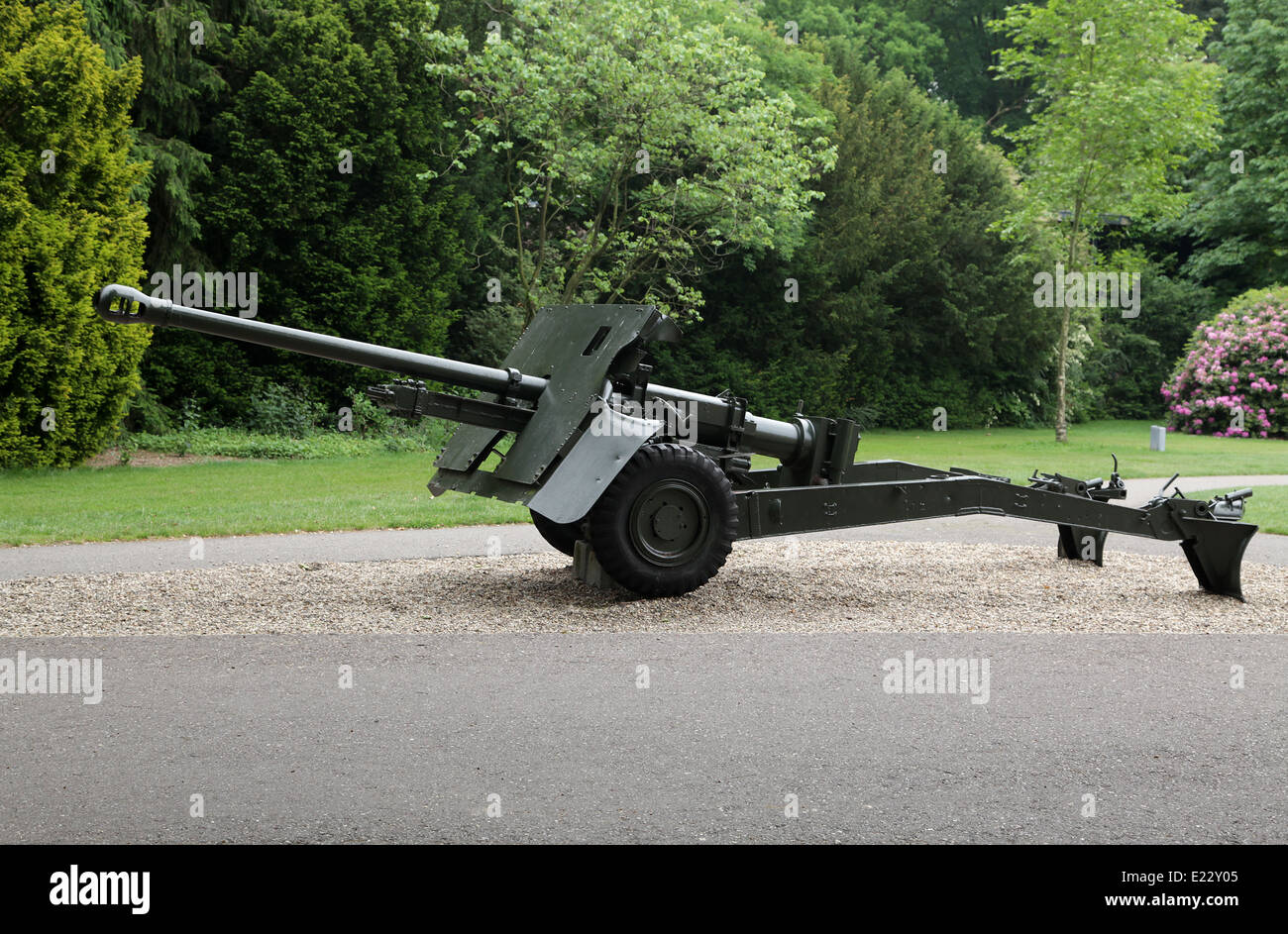 Artillery second world war the netherlands.oosterbeek arnhem Stock ...