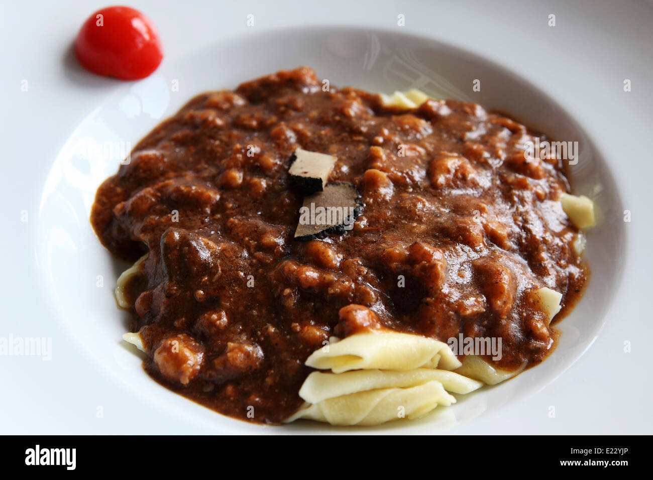 Ragout with pasta hi-res stock photography and images - Alamy