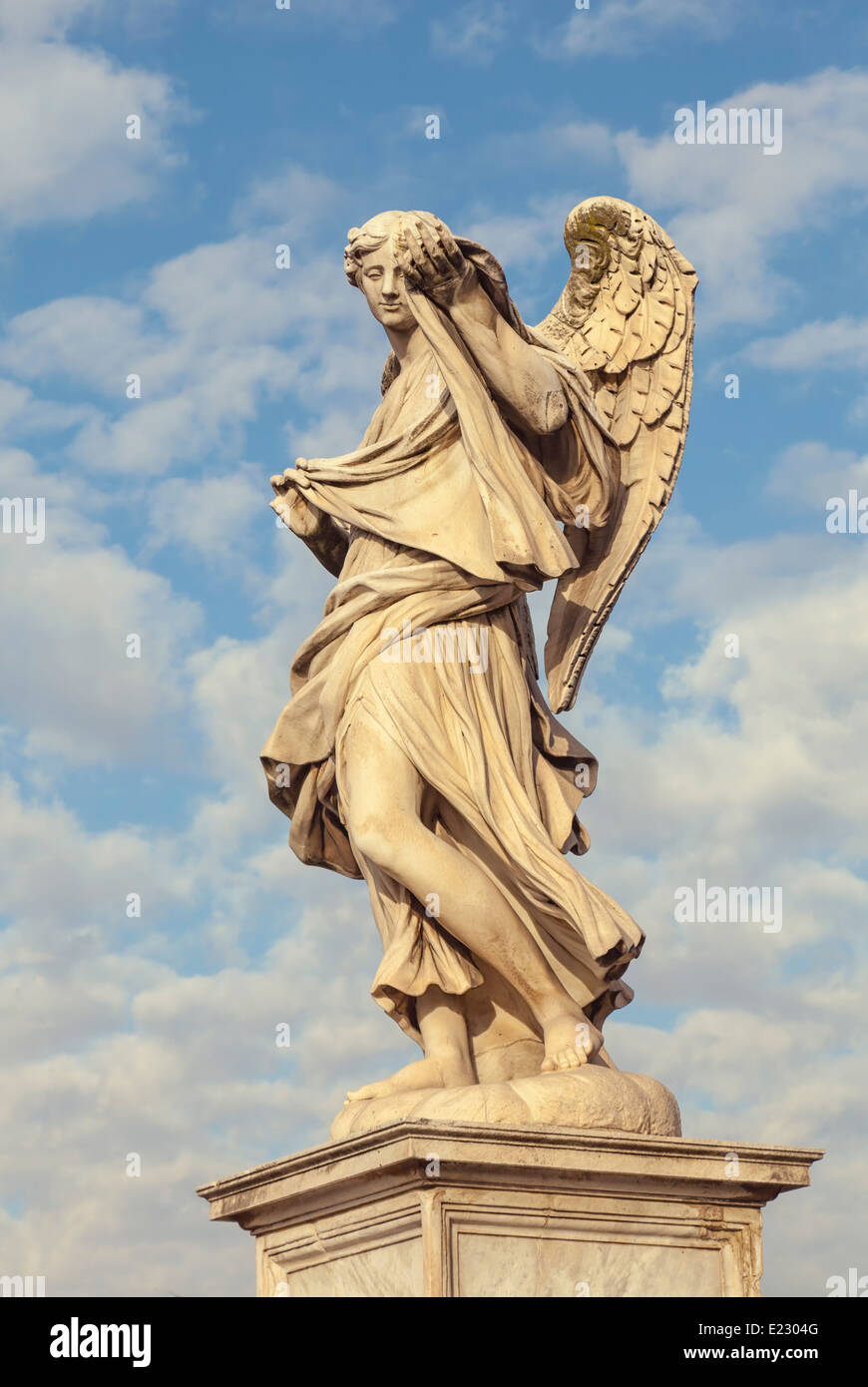 Holy angel castle bridge rome italy europe hi-res stock photography and ...