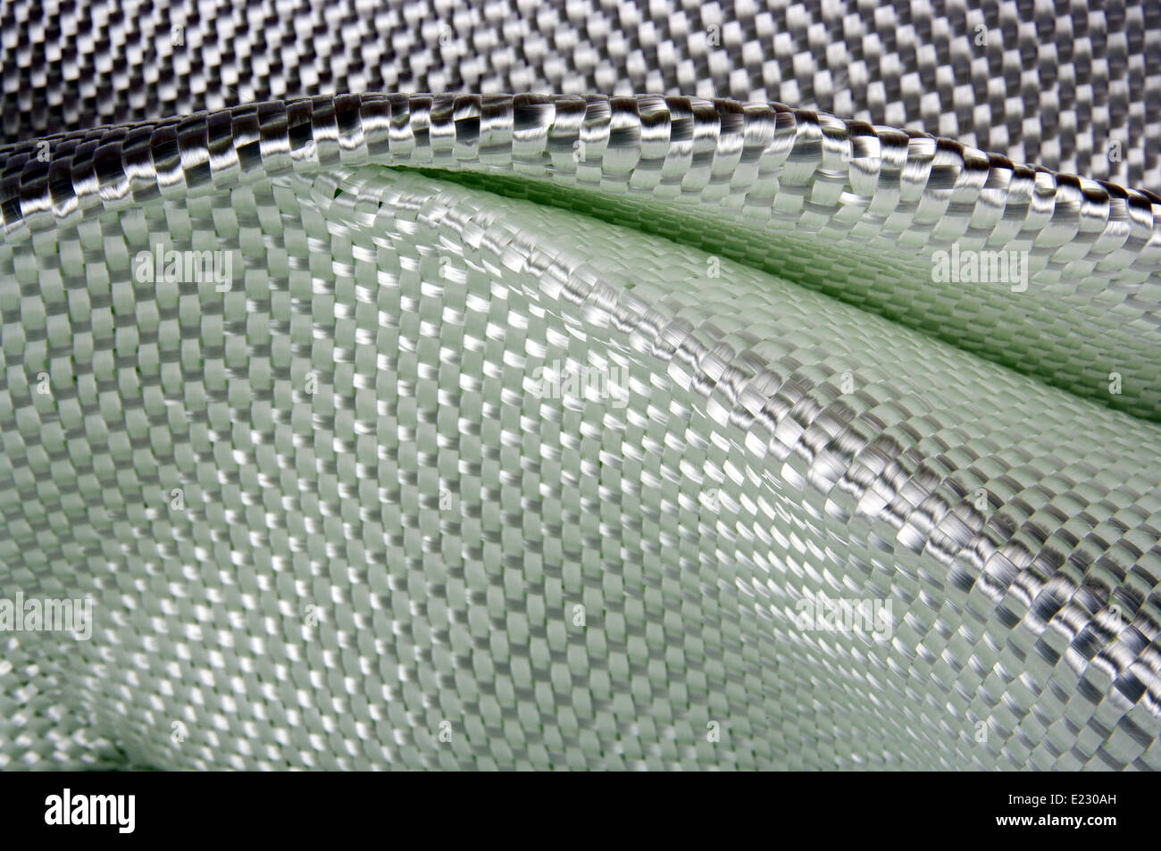Fiber glass - very necessary material for modern manufacture Stock ...