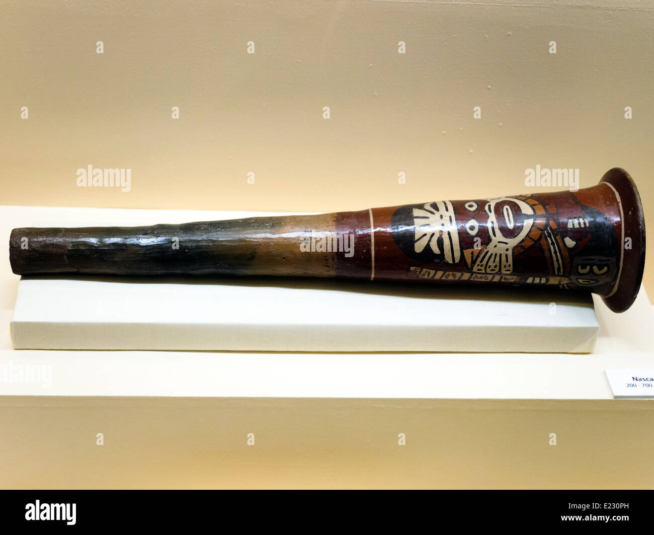 Whistle Flute Nasca 200-700 AD Museo de la Nación Collection Lima, Peru ...