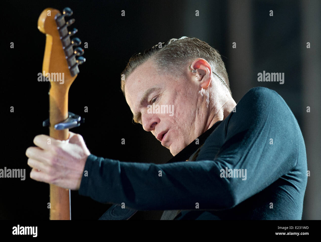Bensheim, Germany. 13th June, 2014. Canadian musician Bryan Adams ...