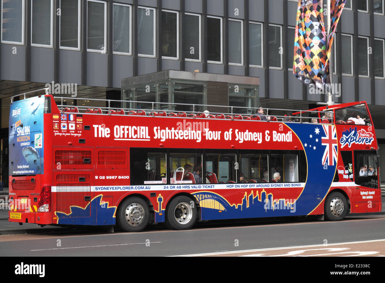Sydney Explorer Bus High Resolution Stock Photography and Images - Alamy