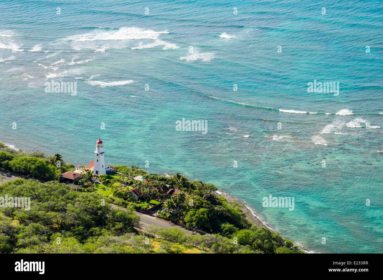 Diamond head lighthouse hi-res stock photography and images - Alamy