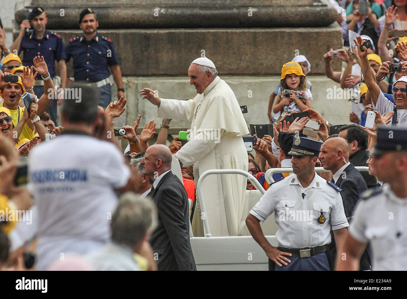 Vatican City 14th June 2014 Meeting the Holy Father Francis with the ...