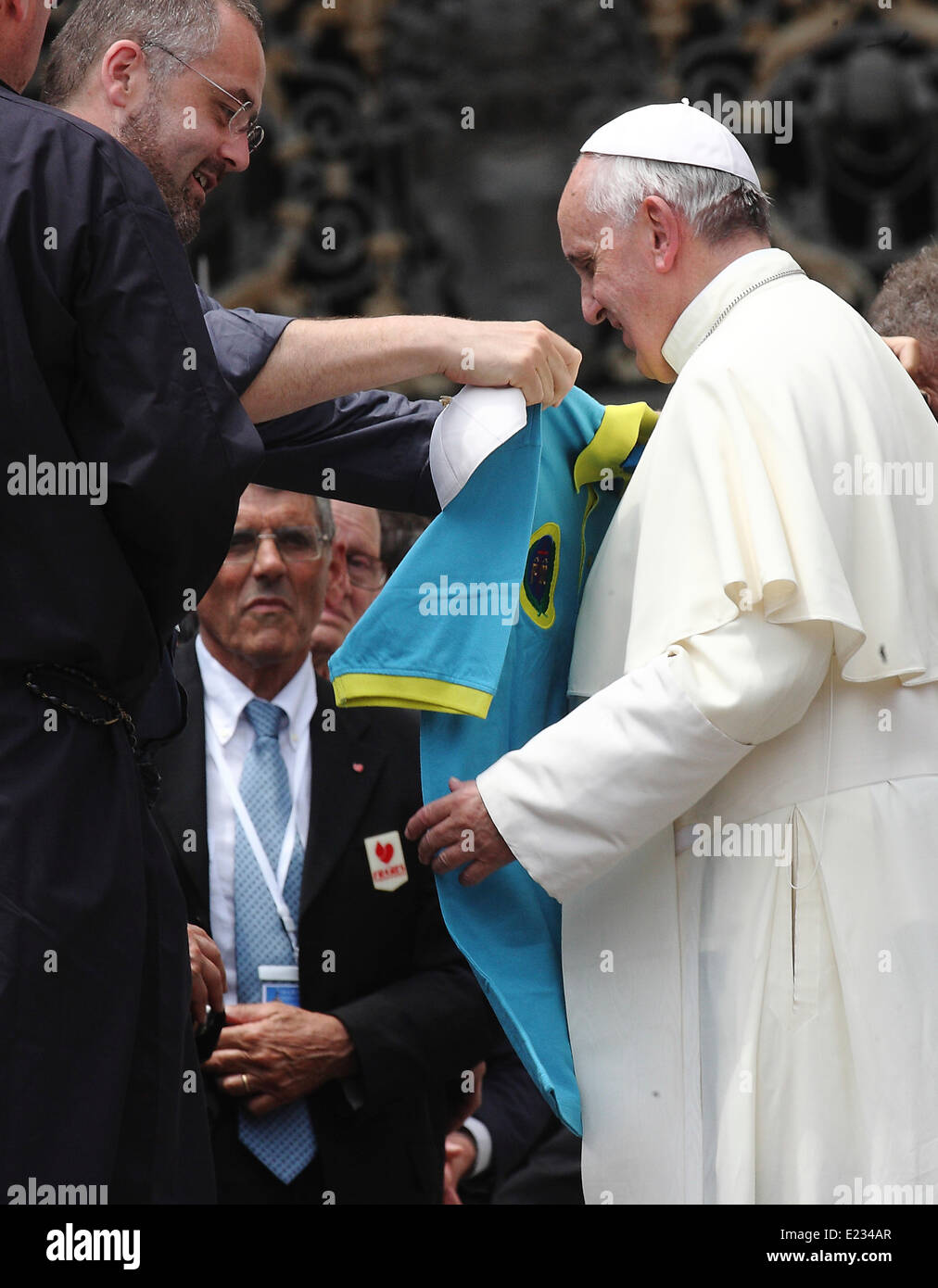 Vatican City 14th June 2014 Meeting the Holy Father Francis with the ...
