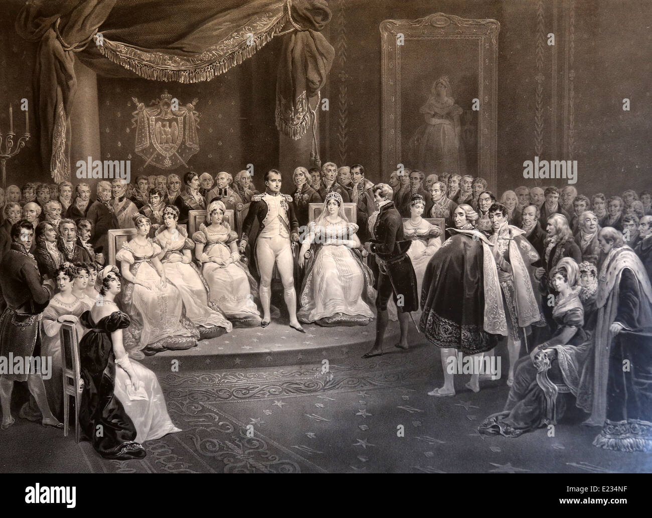 Napoleon bonaparte in military uniform hi-res stock photography and ...