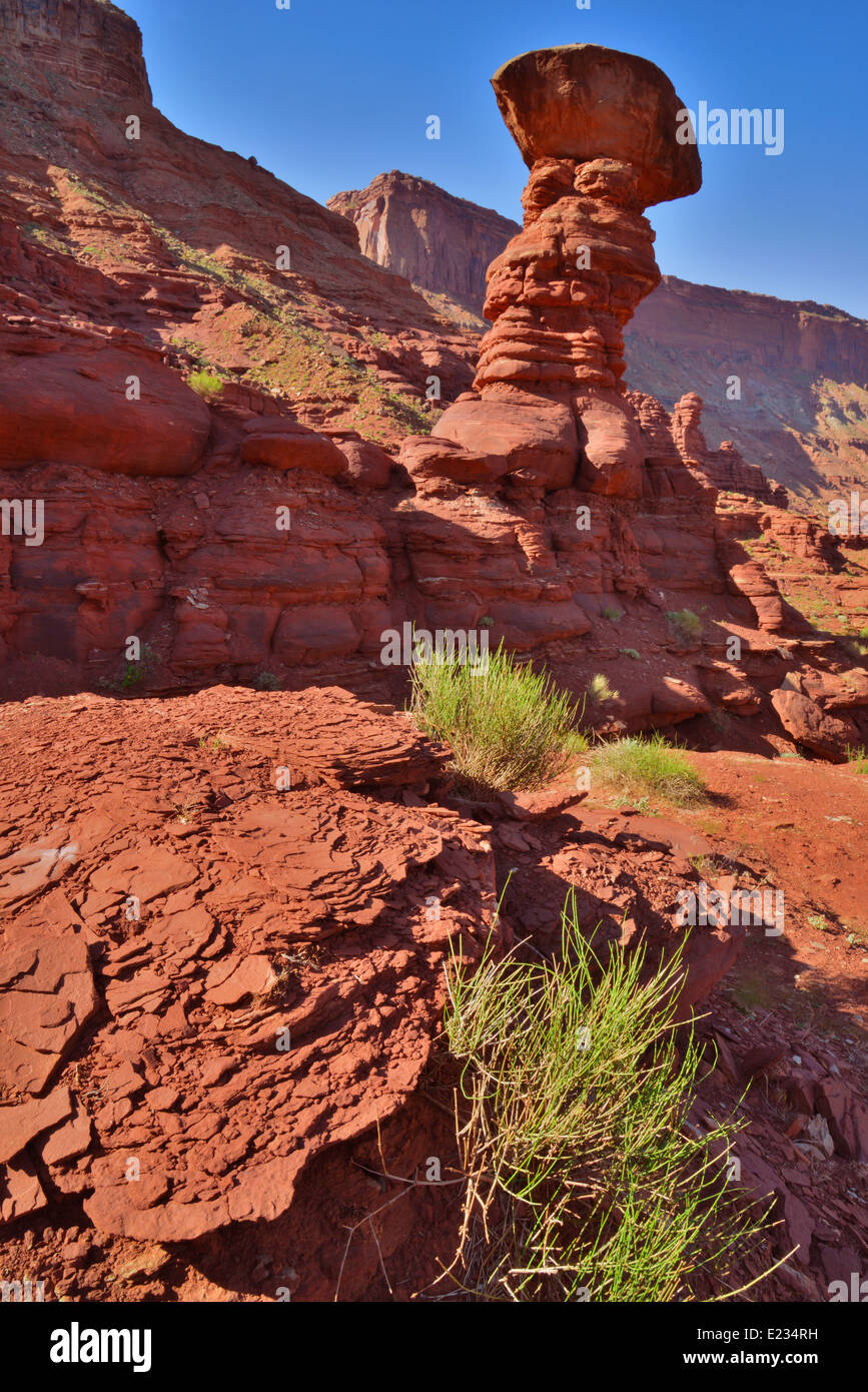 Views along road to Hurrah Pass near Canyonlands National Park near ...