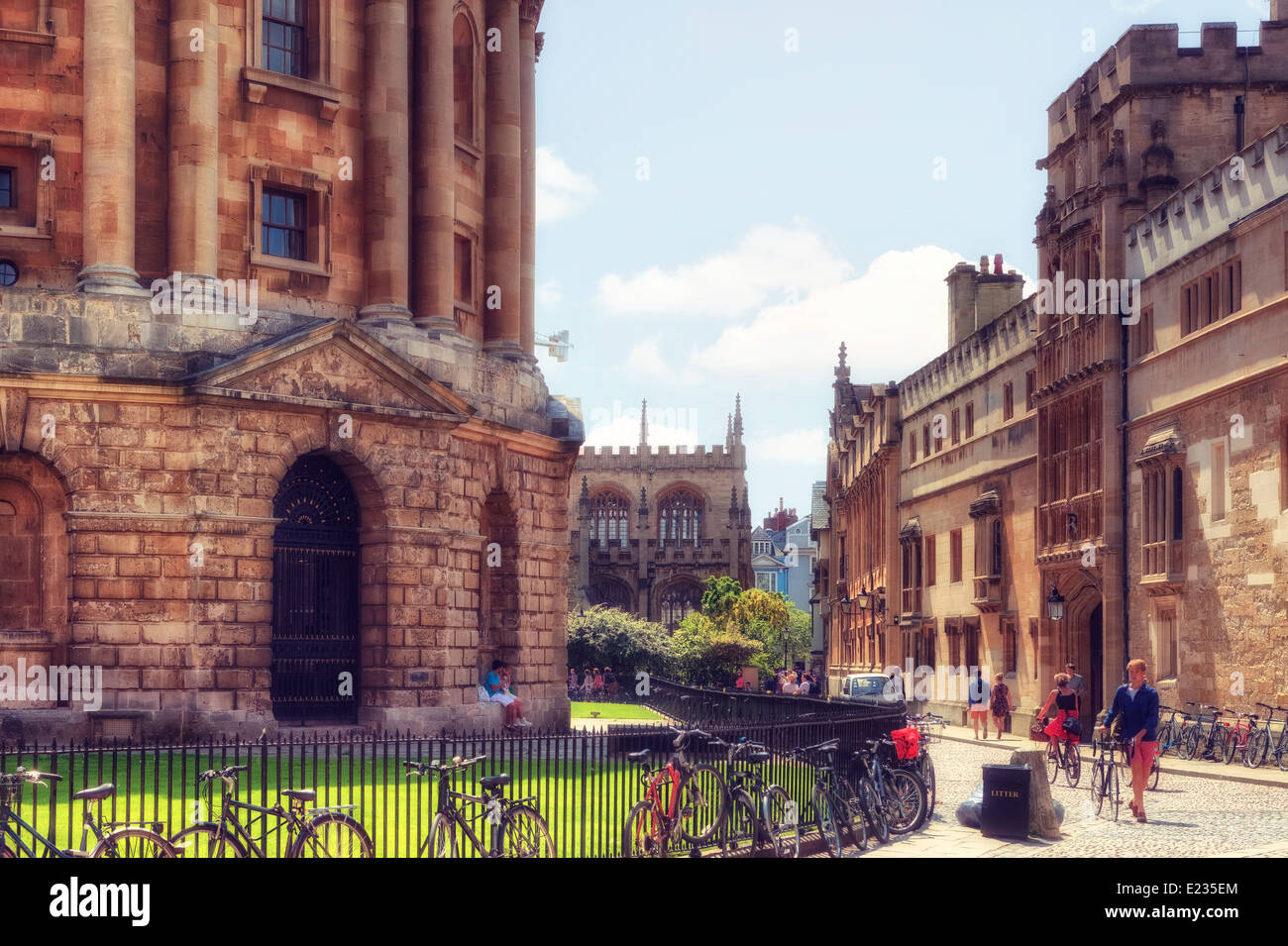 Radcliffe Camera, Bodleian library, Oxford, Oxfordshire, England ...