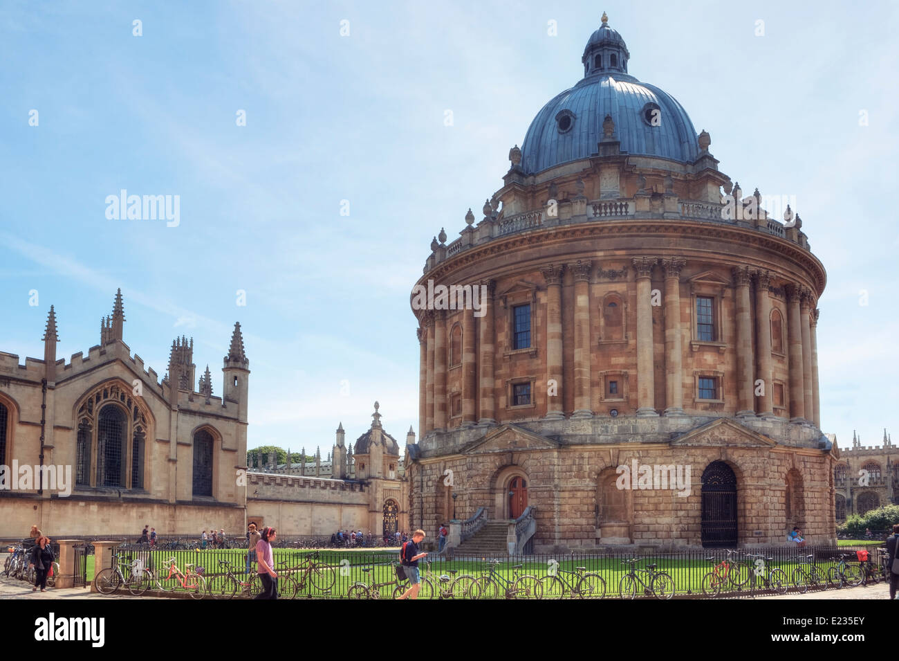 Radcliffe Camera, Bodleian library, Oxford, Oxfordshire, England ...