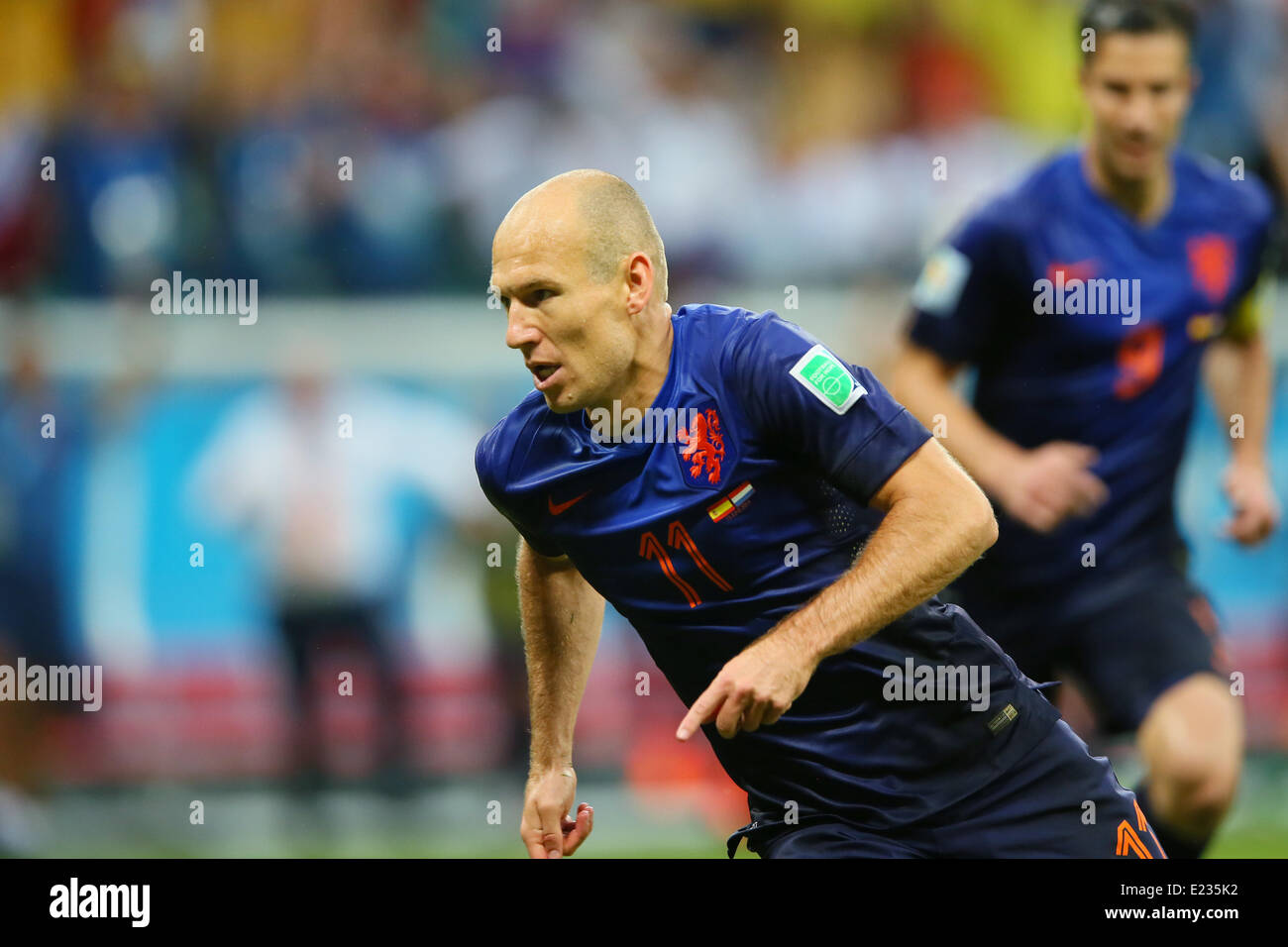 Arjen robben 2014 fifa world cup spain hi-res stock photography and ...