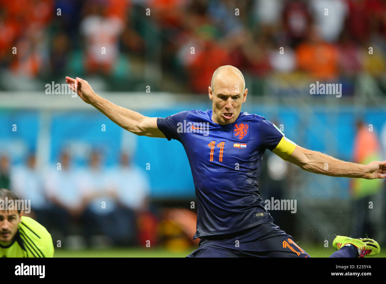 Arjen robben 2014 fifa world cup spain hi-res stock photography and ...