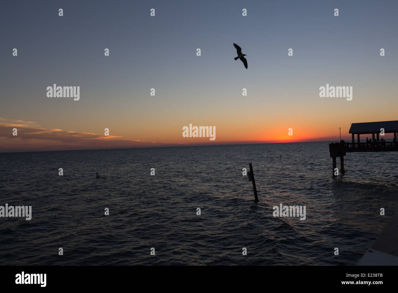Beautiful sunset on remote beach hi-res stock photography and images ...