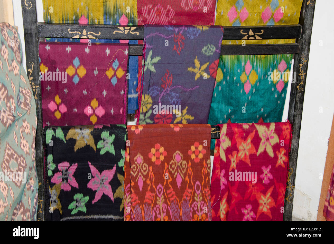 Indonesia, Island of Lombok, Sukarare. Famous craft village known for ...