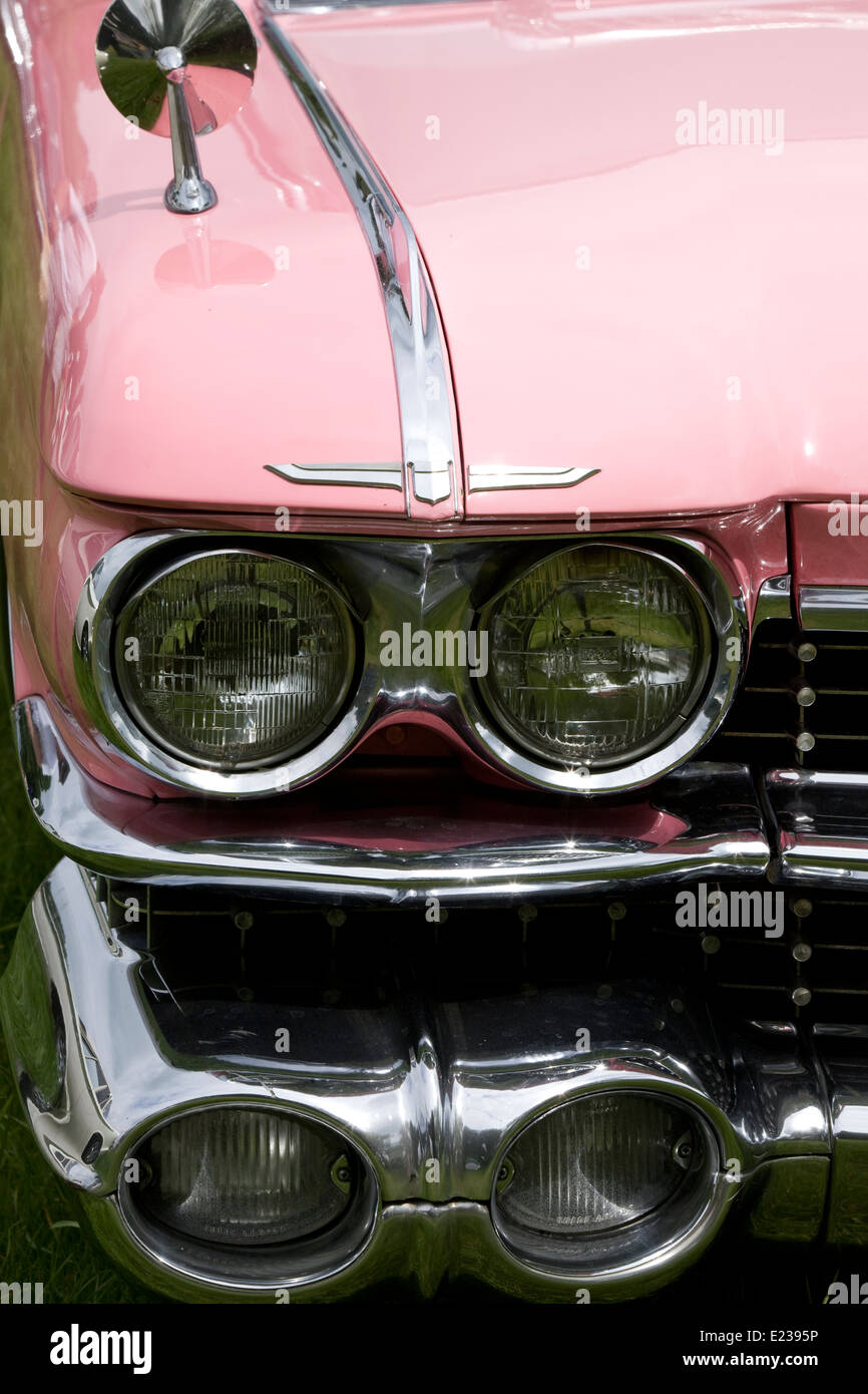1959 cadillac pink hi-res stock photography and images - Alamy