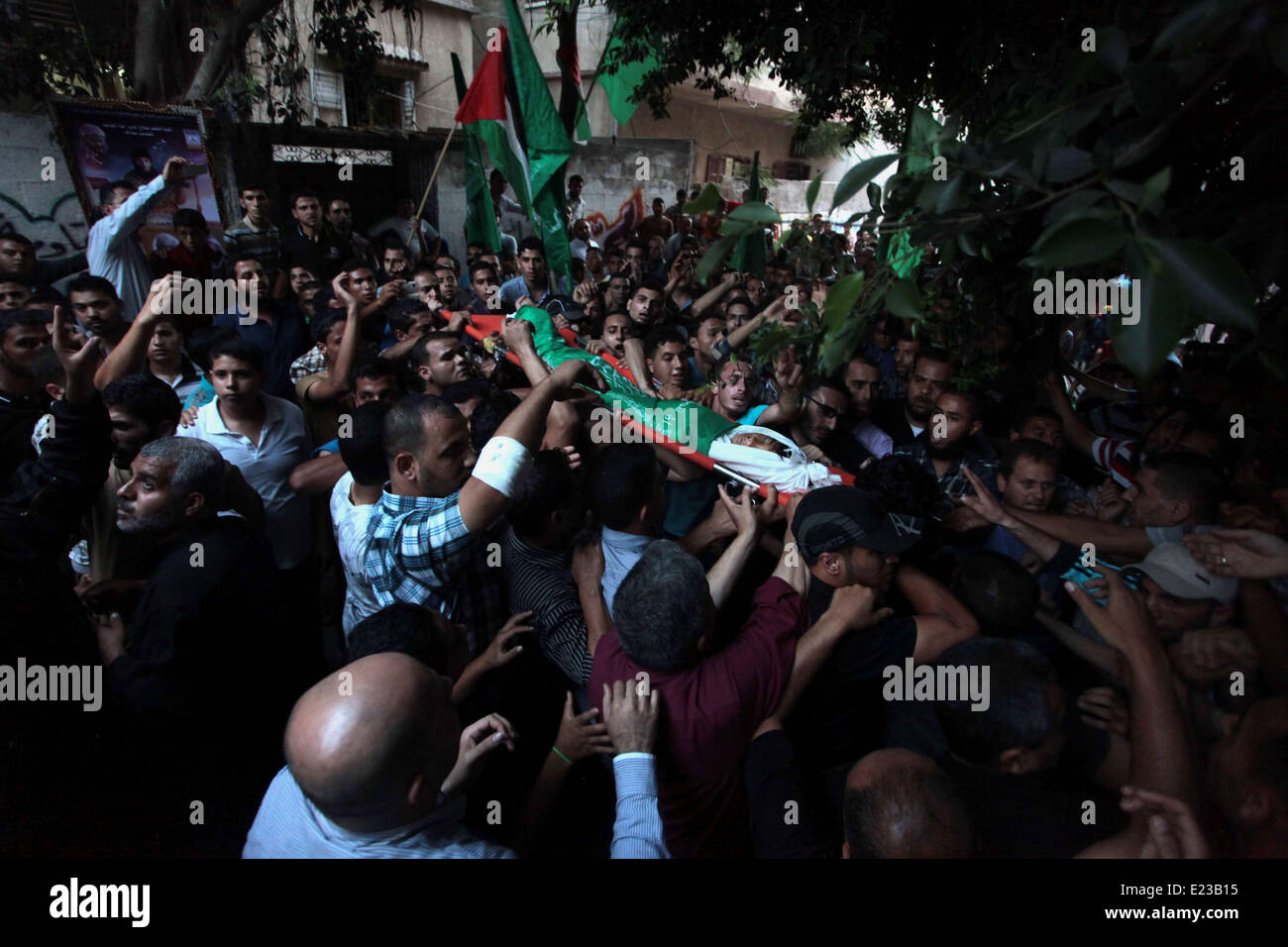 Beit Lahiya, Gaza Strip, Palestinian Territory. 14th June, 2014 ...