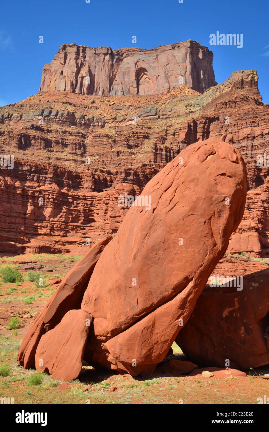 Evening along Potash Road and the Shafer Trail in Canyonlands National ...