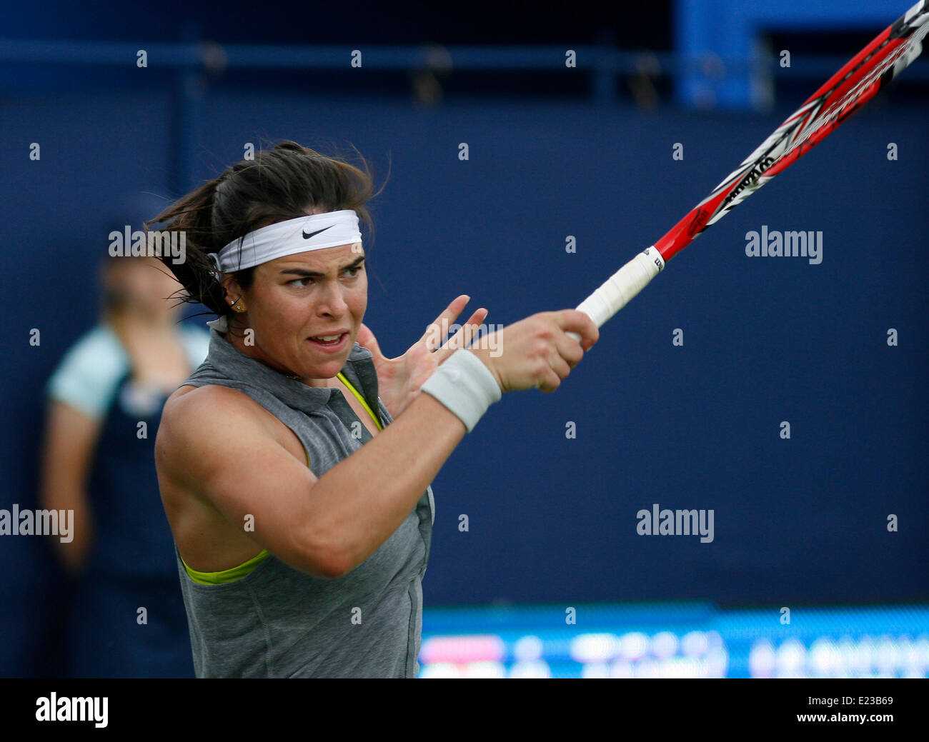 Eastbourne, UK. 14th June, 2014. Aegon International Ajla Tomljanovic ...