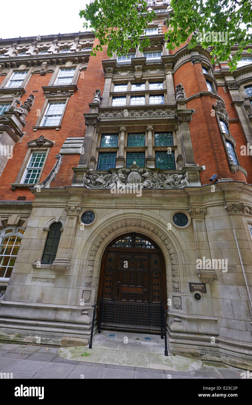 No 1 Millbank House Westminster London UK Stock Photo - Alamy