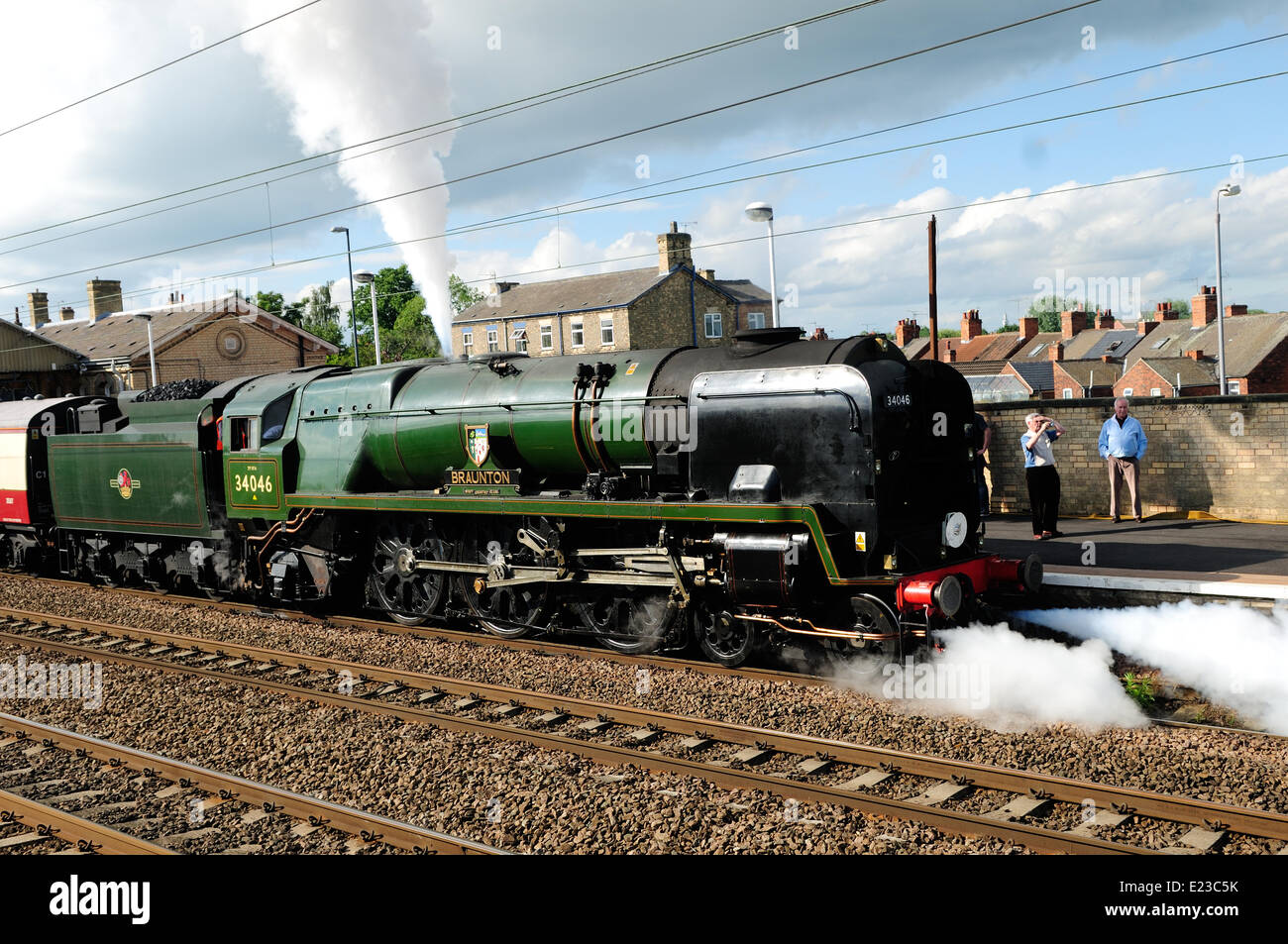 Braunton steam locomotive hi-res stock photography and images - Alamy