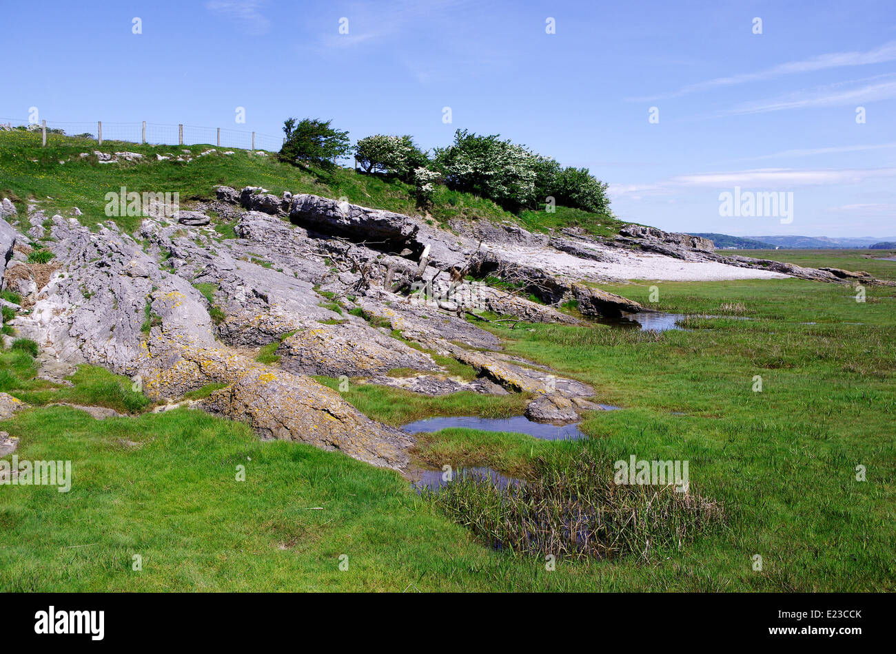 Humphrey Head Point, Cumbria, England, UK Stock Photo - Alamy