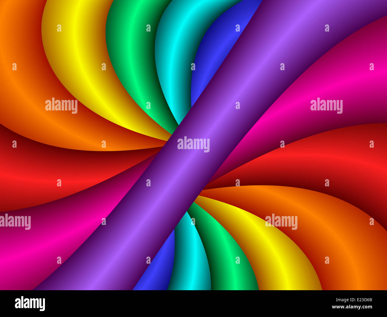 Digital Rainbow Art Background Stock Photo - Alamy