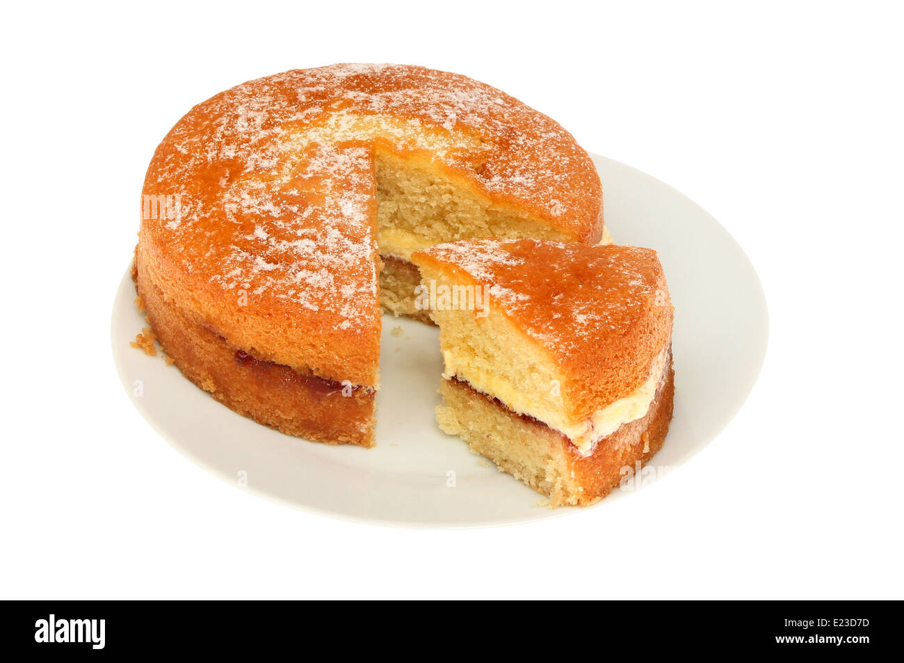 Victoria sponge cake hi-res stock photography and images - Alamy