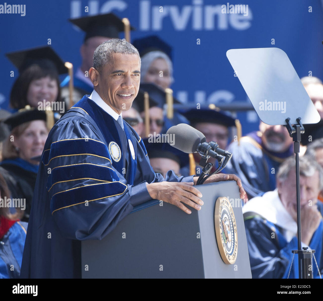 Anaheim, California, USA. 14th June, 2014. U.S. President Barack Obama ...