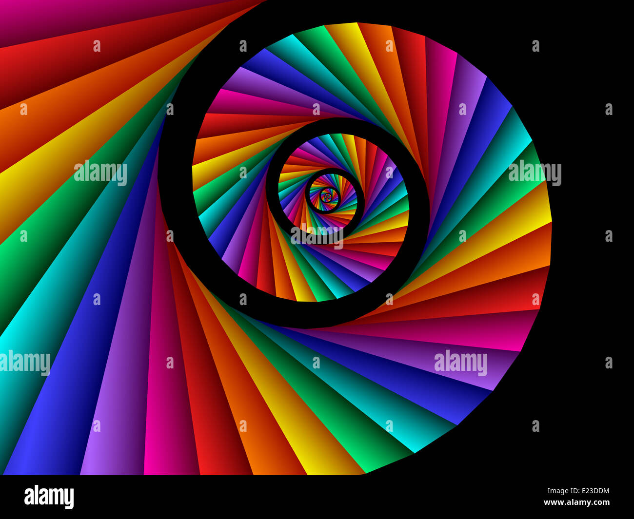 Digital Rainbow Art Background Stock Photo - Alamy