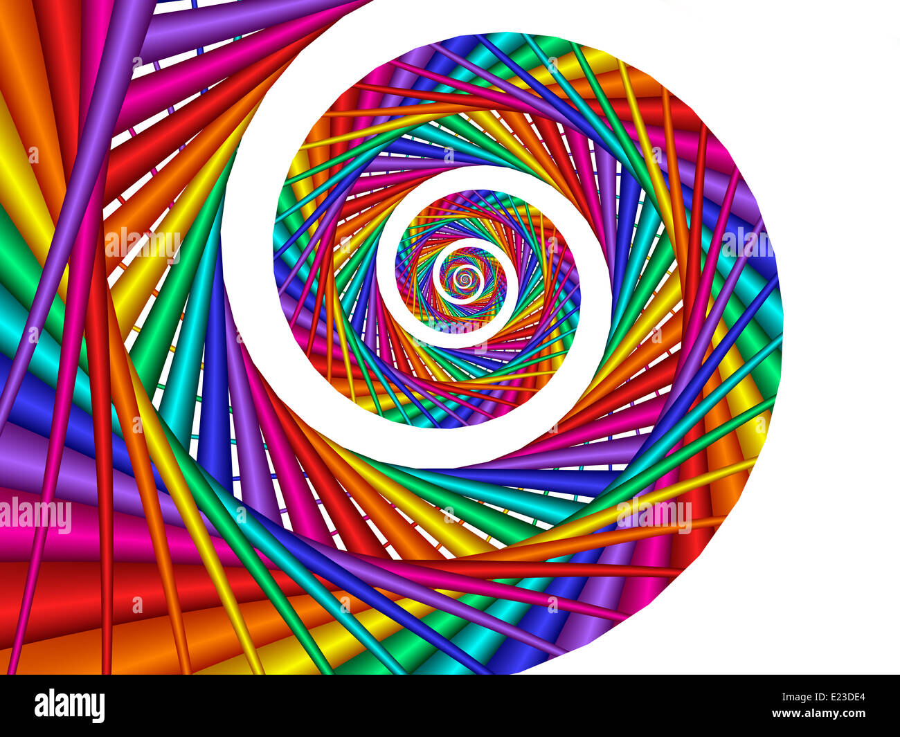 Digital Rainbow Art Background Stock Photo - Alamy