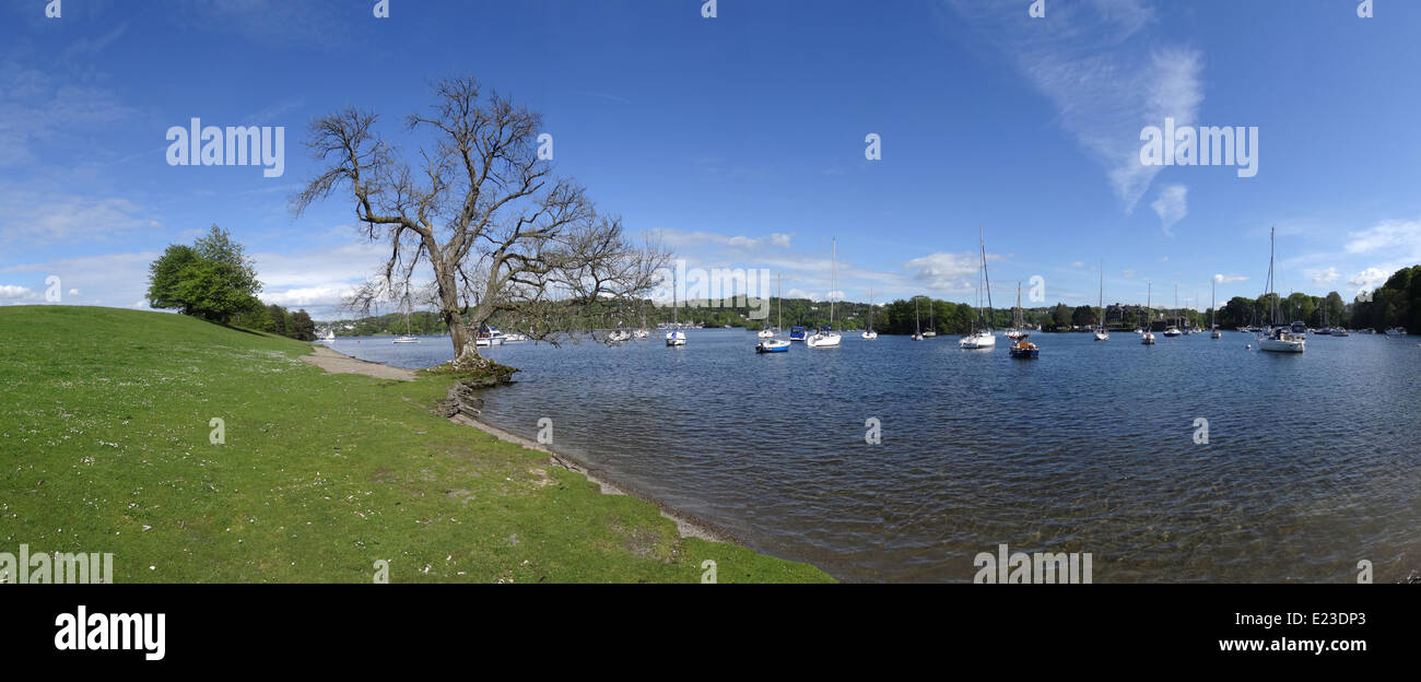 Lake Windermere, Lake District National Park, Cumbria, England, UK ...